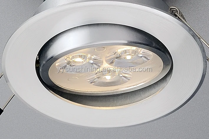 3 Watt LED Ceiling Lighting and Spot Light - Efficient & Bright