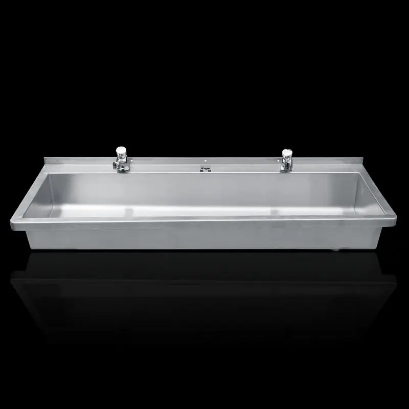 Stainless Steel School Hand Wash Basin Wall Mount Bathroom Trough ...