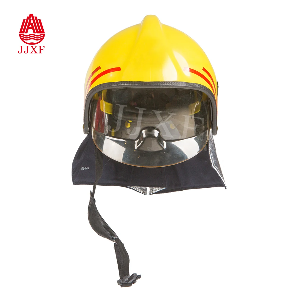 Flame Retardant Fire Fighting Protective Firefighter Safety Helmet for ...