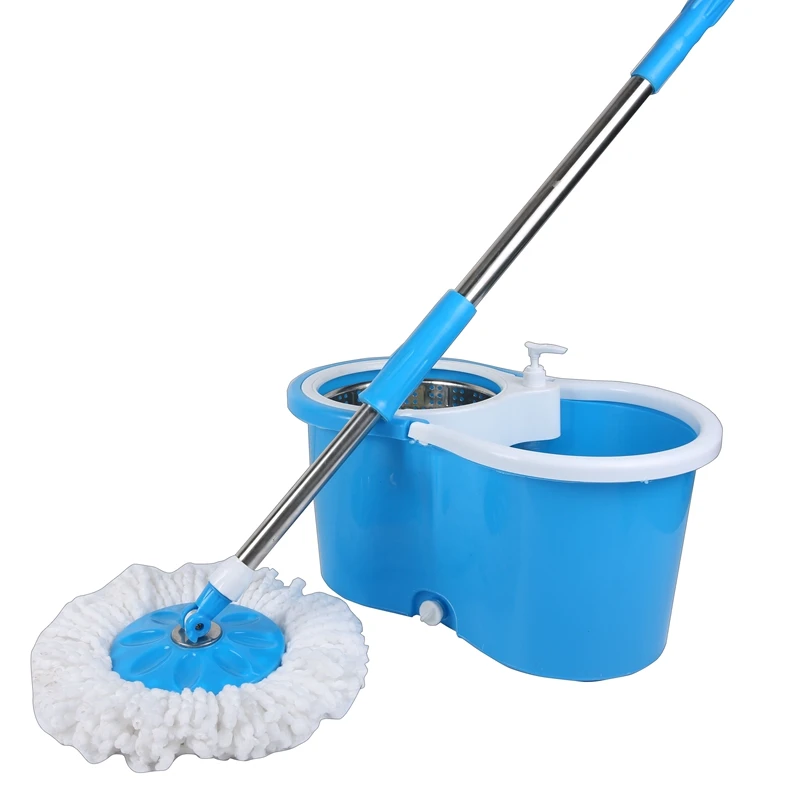 360 Rotating Easy Magic Spinning Floor Mop Kitchen Bathroom Cleaning Mop Tool
