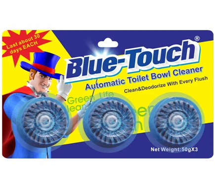 blue touch toilet water tank bowl cleaner toilet cleaning products ...