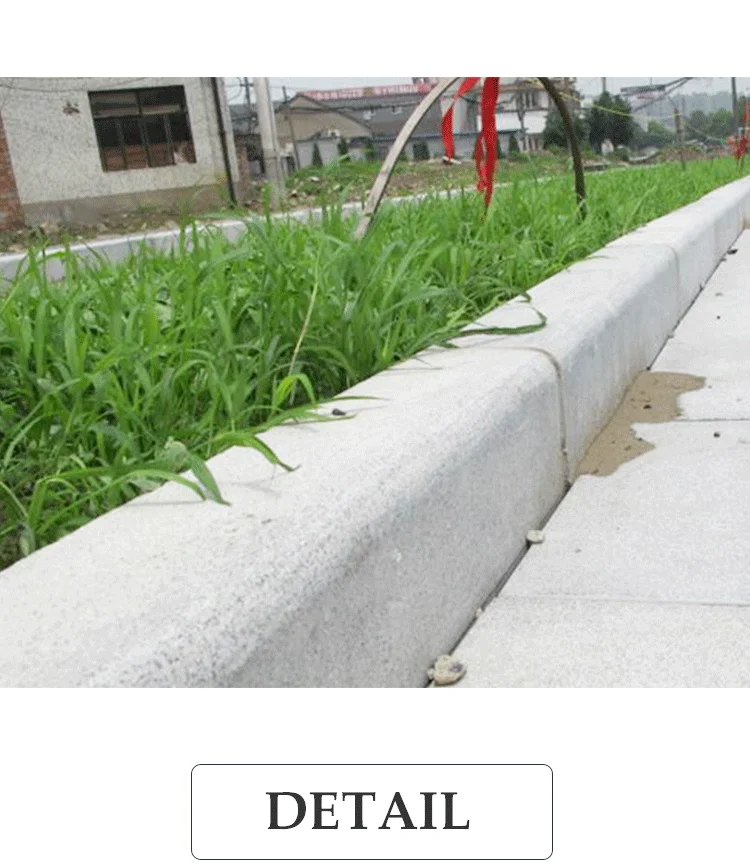 Modern Style Curbstone Cheap Garden Granite Gray Curbstone Rectangular ...