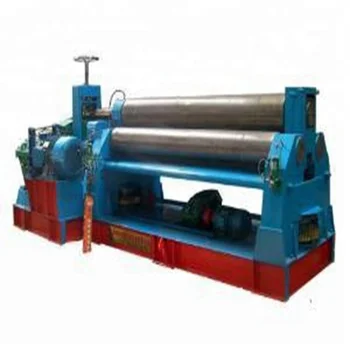W11-8x2000 3 Roller Rolling Machine Steel Bending Machine For Metal ...