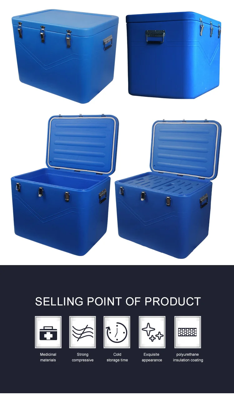 100l Vaccine Cooler Box With Ice Cooler Box In Medical - Buy Keep Food ...