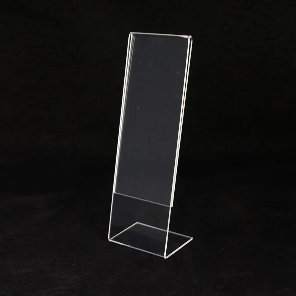 Wholesale L Shaped Clear Acrylic Slanted Photo Booth Frames