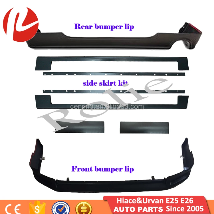 Hiace Super GL KDH 200 2014-16 Wide body 1880 body kit front rear ...
