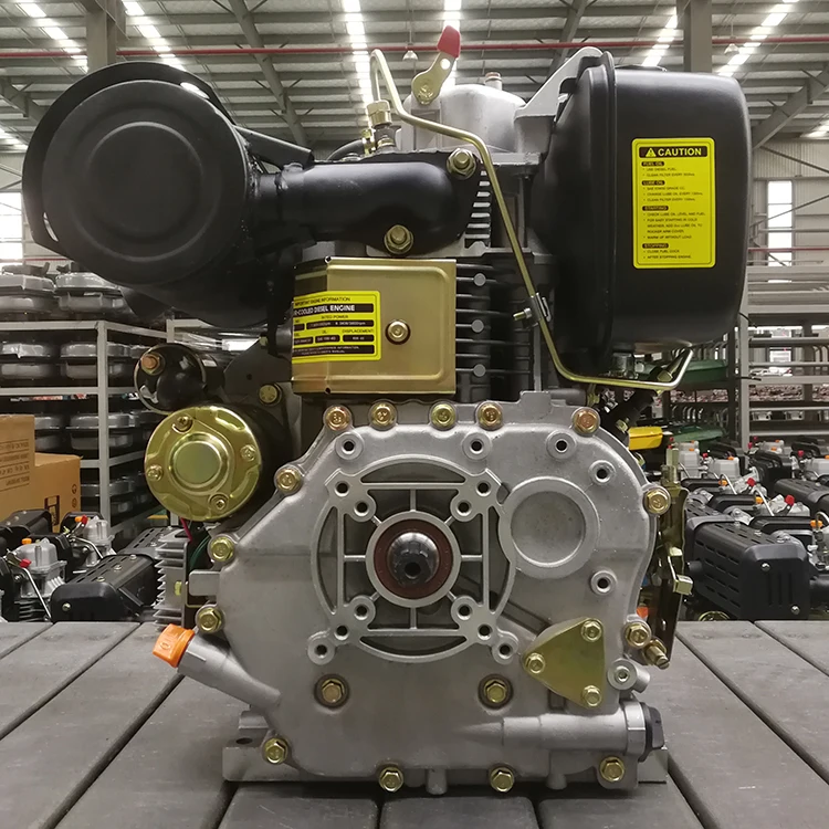 Single Cylinder Diesel Engine Diesel Motor Air Cooled 13 Hp 4stroke ...