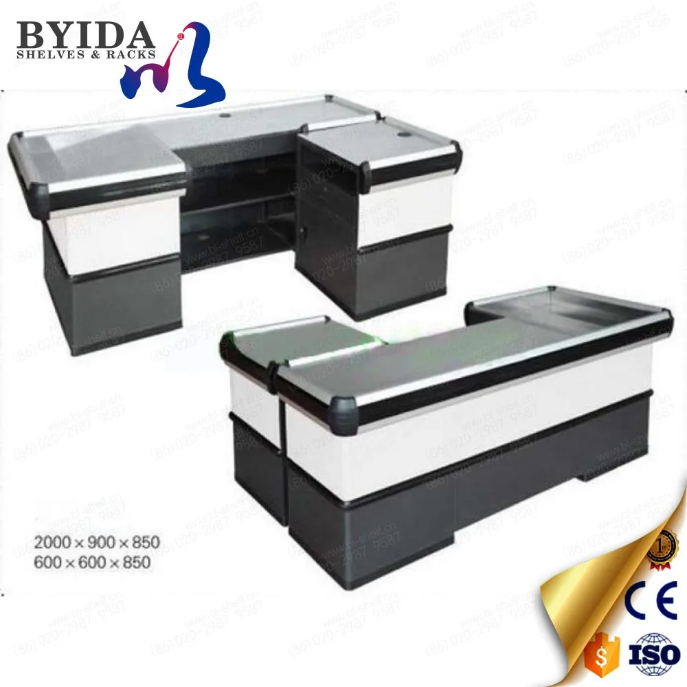 Supermarket Equipment Checkout Counter Cashier Table Convenience Store ...