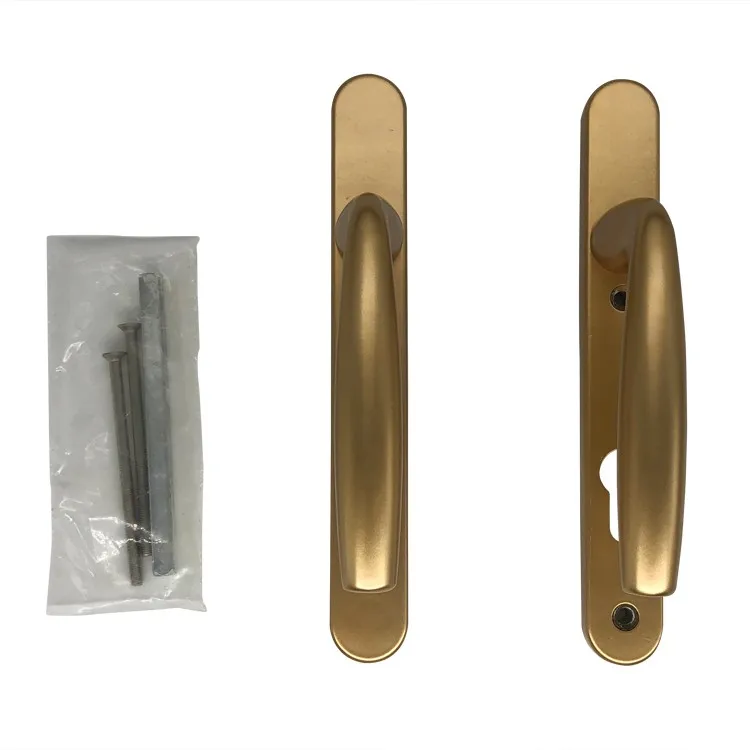 Powder Coating Aluminium Door Handle Aluminum Door Lever Handle Lock ...