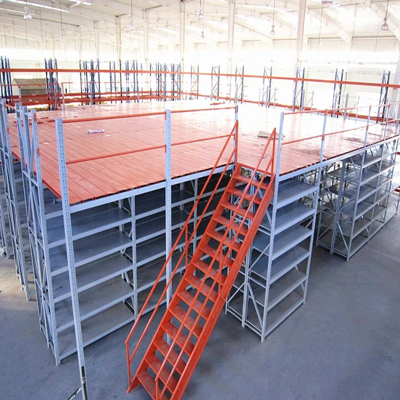 Alibaba.com: Steel mezzanine floors with stairs and landing platforms ...