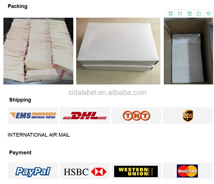 Baby's Clothing Print Label Garment Tear Away Care Wash Tag Clothing ...