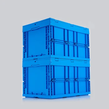 Large Collapsible Heavy Duty Plastic Security Turnover Pallet Shipping ...