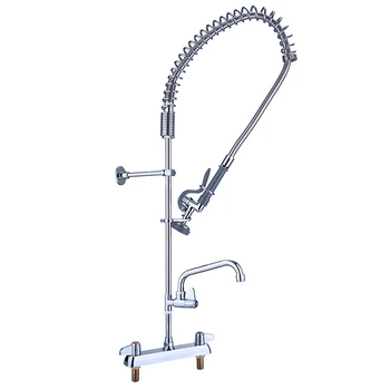 Commercial Brass Spray Arm Dishwasher Pre Rinse Sink Mixer Taps - Buy ...
