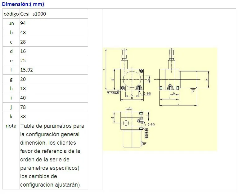 CALT CESI-P Draw Wire Encoder - Precision Displacement Sensor