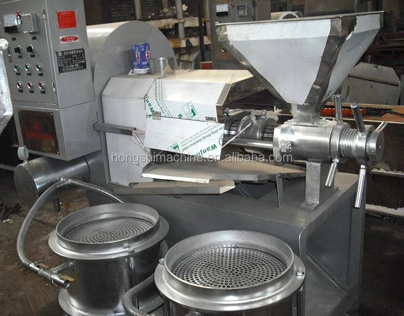 Mini Screw Press Olive Peanut Coconut Oil Press Machine