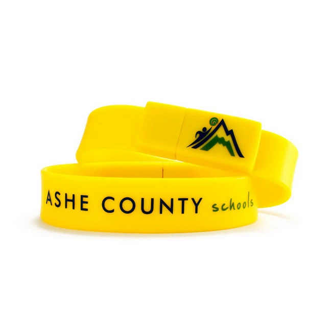 Custom Wrist Band Strap Pen Drive 2gb 4gb 8gb 16gb 32 Gb Usb Flash ...