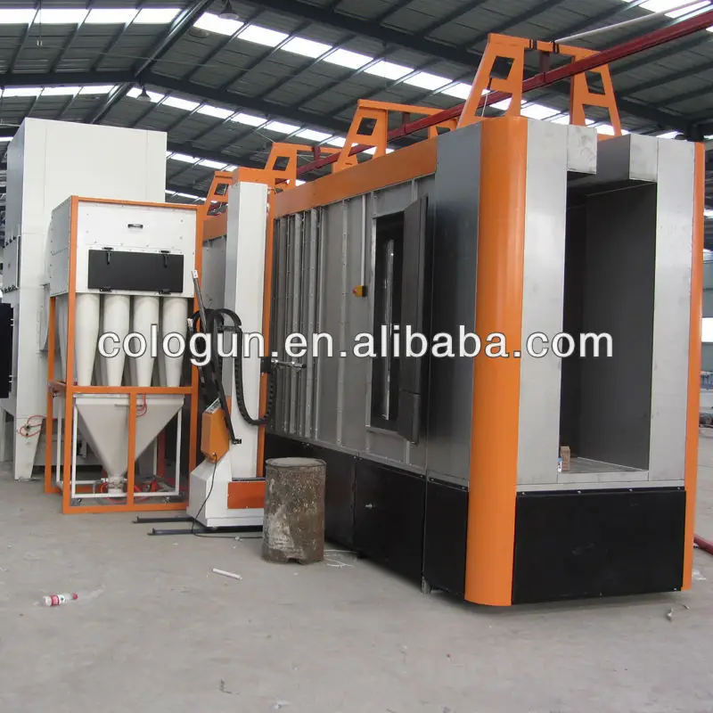 Multi Cyclone Automatic Powder Spray Booth - High Efficiency