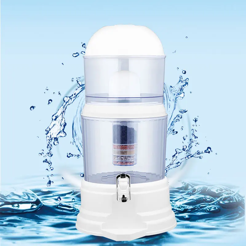 16 L Ceramic Water Filter Mineral Water Filter Pot With 7 Stage Filters ...