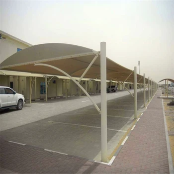 China Steel Structure Truss Car Parking Shed Roof Design - Buy Truss ...