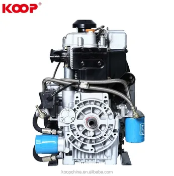 Motor Diésel Refrigerado Por Aire De 2 Cilindros,Koop Kd292f,19hp - Buy ...