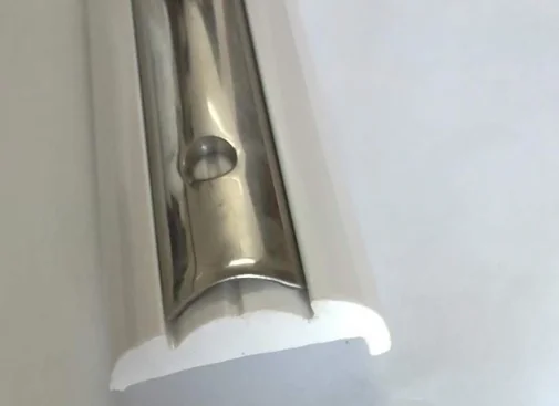 SEA RAY WHITE W STAINLESS STEEL RUB RAIL - Marine Supplies