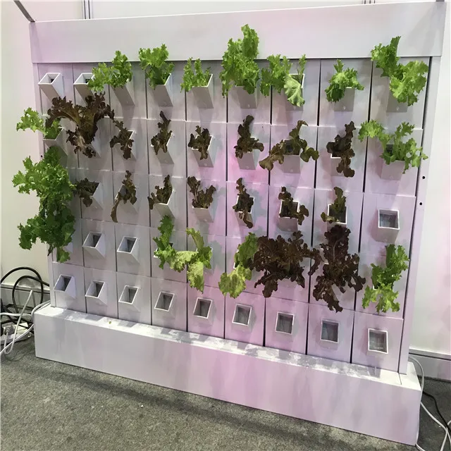 Vertical Hydroponic System Diagram - Tower Garden Setup