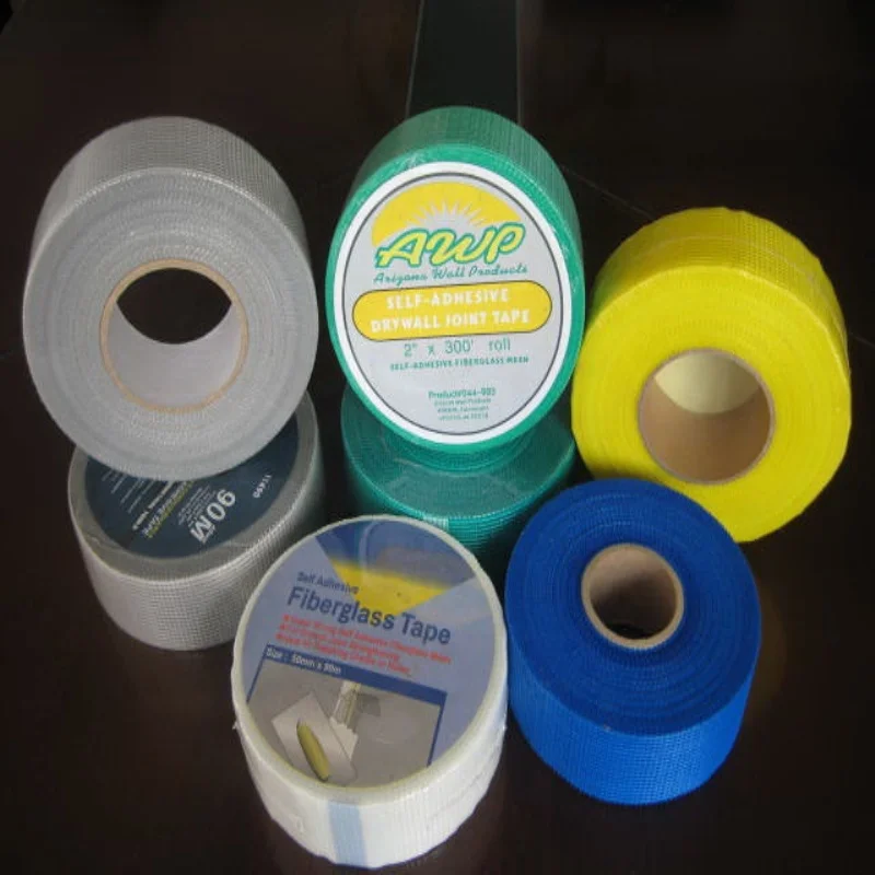 Self Adhesive Plasterboard Scrim Tape Fiberglass Drywall Tape - Buy ...