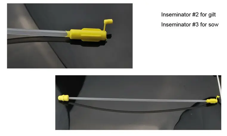 Sterilized Foam Artificial Insemination Pipette for Pig Gilt