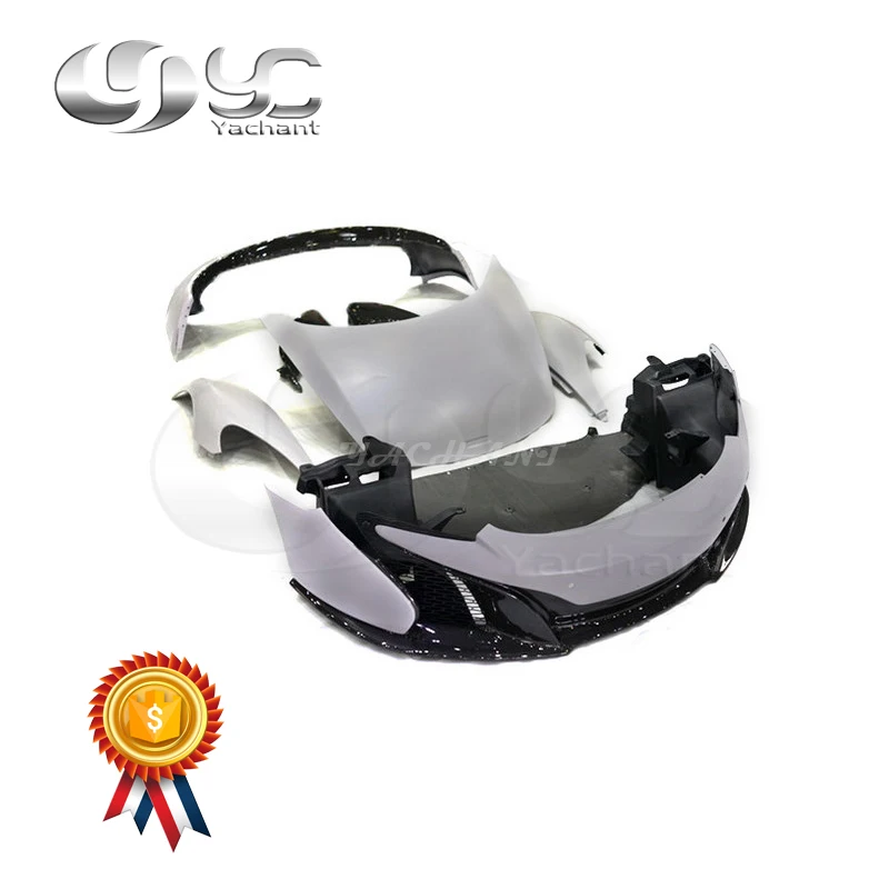 Dry Carbon Fiber Wide Body Kit Fit For 2011-2014 Mp4 12-c 650s ...