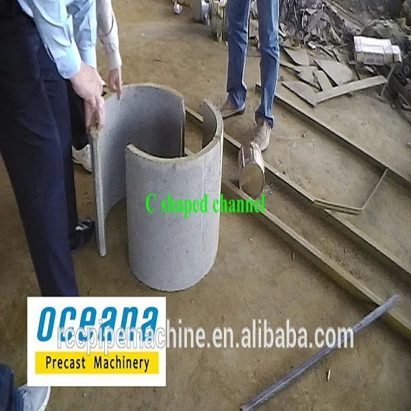Water Drainage Channel Making Machine - Precast Concrete