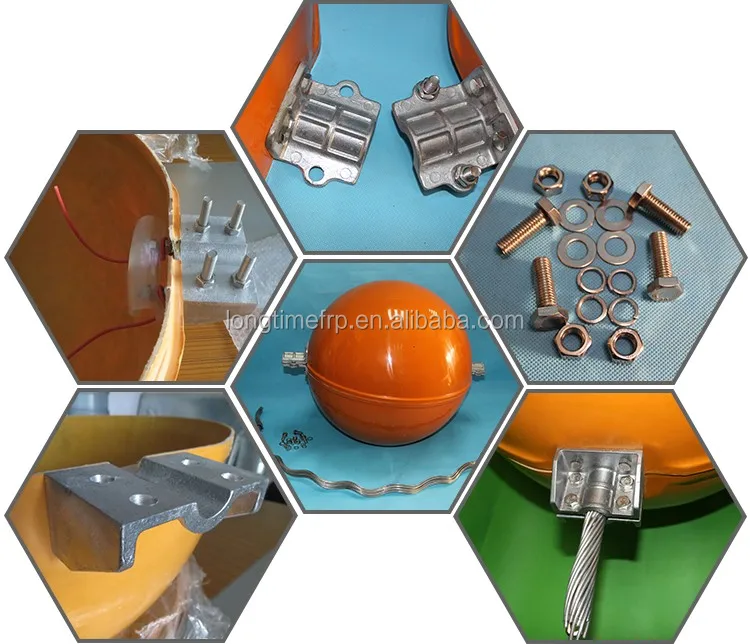 Aircraft Obstruction Frp Ball Aviation Fiberglass Warning Sphere - Buy ...