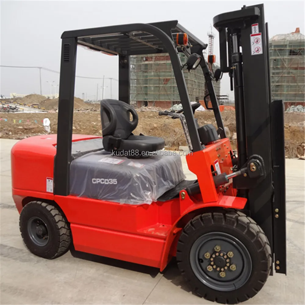 Hot Sale 3.5 Ton Diesel Forklift/diesel Stapler/warehouse Air Condition ...