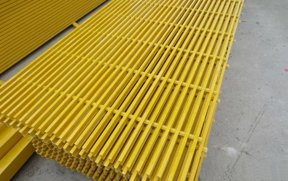 High Strength Composite Fiberglass Frp Decking Solid Pultruded Frp ...