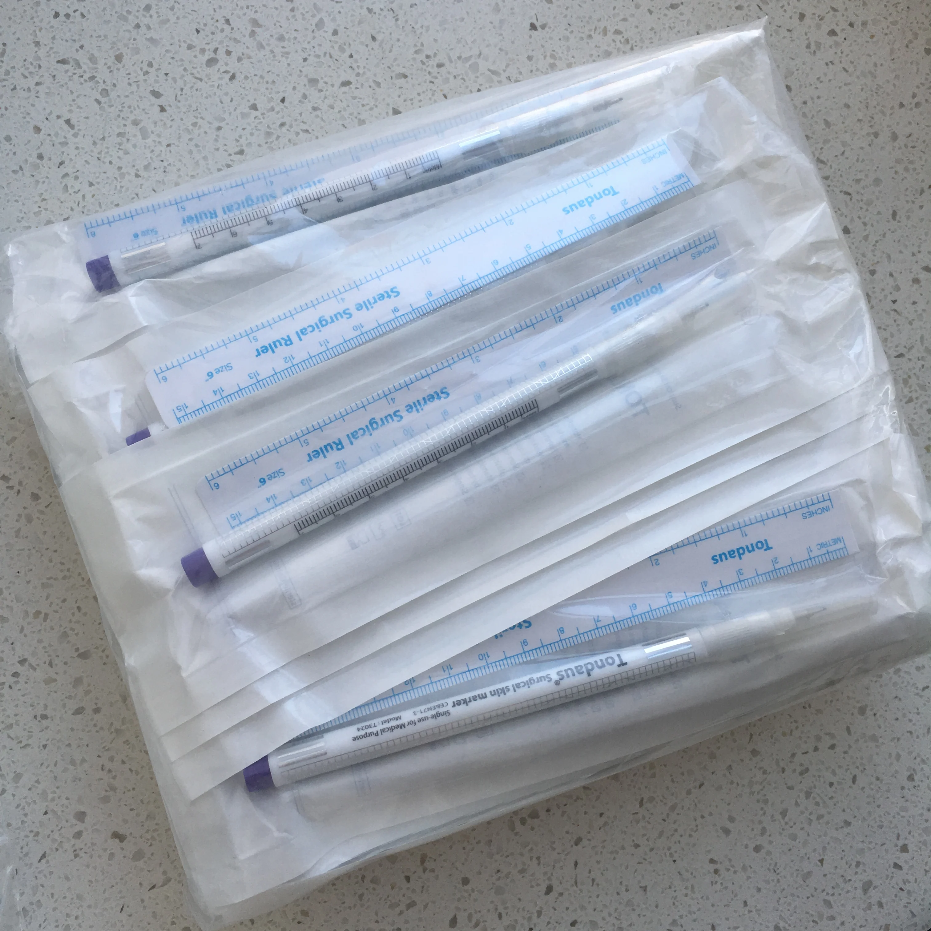 Medical Permanent Tattoo Marker With Ruler,Permanent Surgical Skin Safe ...