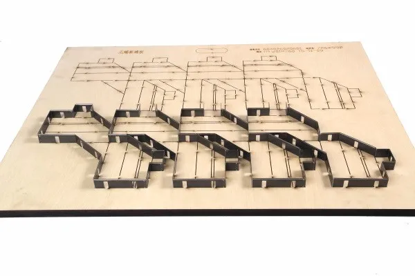 Steel Rule Die Cutting Molds For Paper Box - Buy Wooden Die,Cutting ...