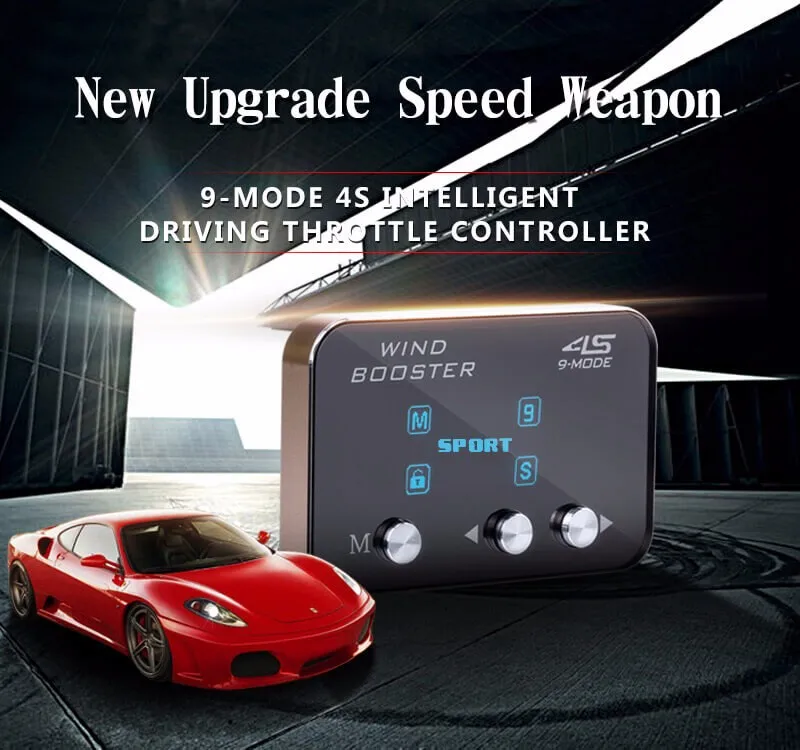 2024 Windbooster Speed Car Accessories - Boost Power & Save Gas