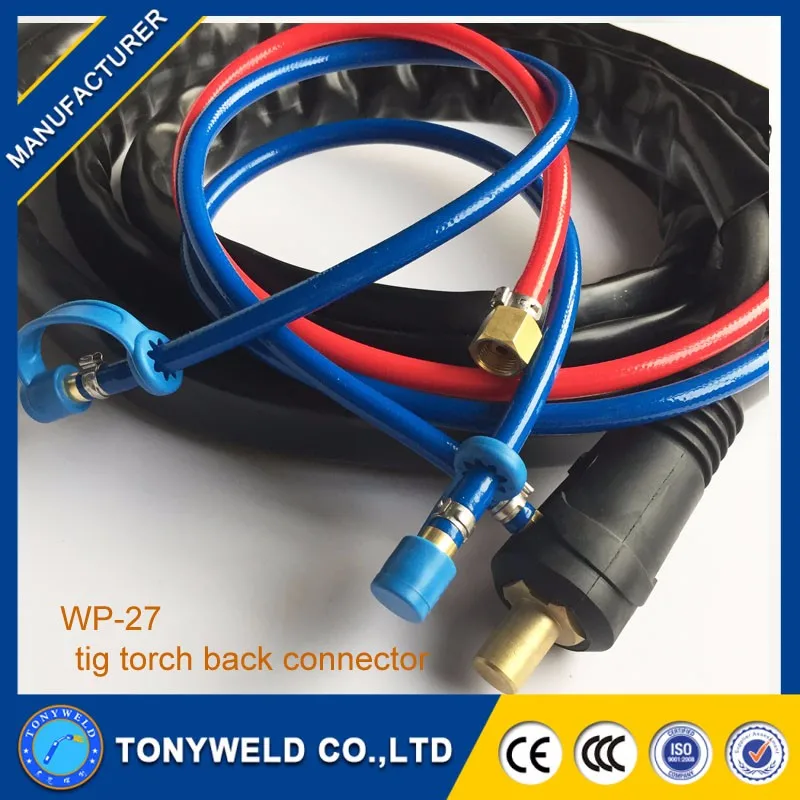 Tig Welding Air Cooled Torch WP-27 TIG Argon Welding Gun