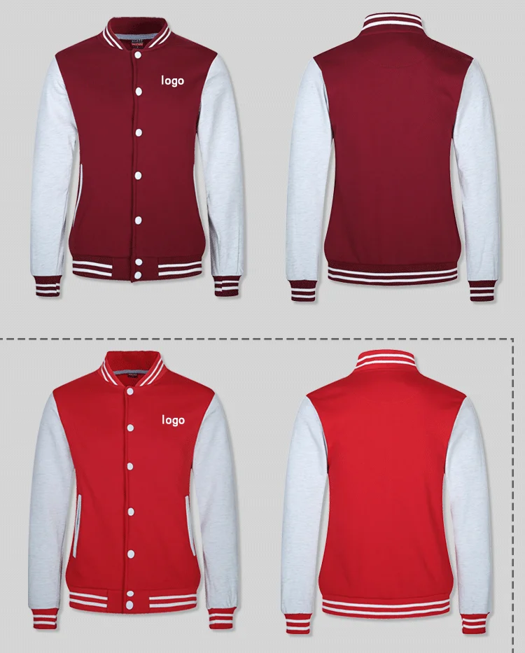 Wholesale Blank Jackets for Printing - Customizable Varsity