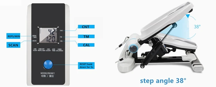 Fitness TUV/GS Certified Mini Exercise Stepper by COMFITY
