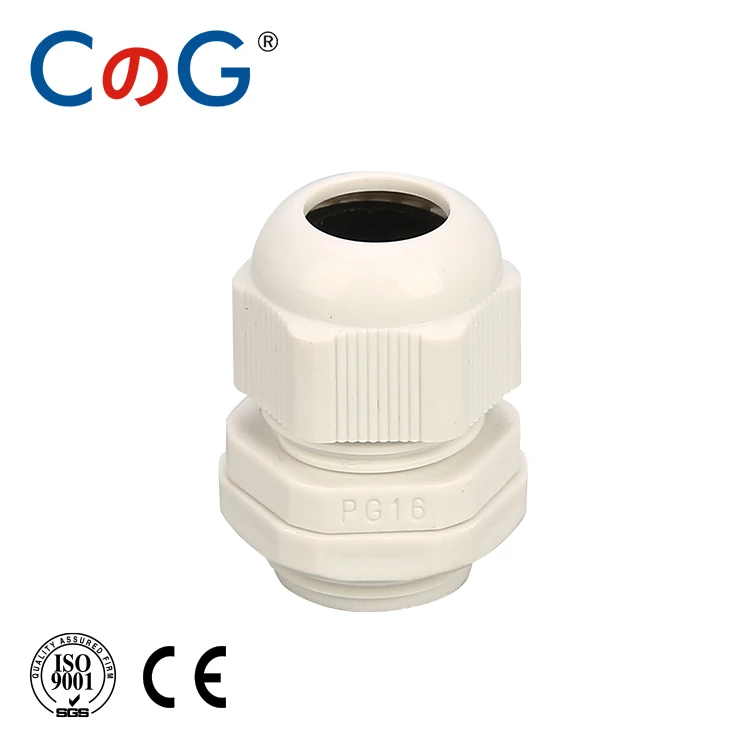 CG PG Series IP68 PG7 PG9 PG11 PG13.5 PG16 PG21 PG29 PG36 PG42 PG48 PG63 Nylon Plastic Fixed ...