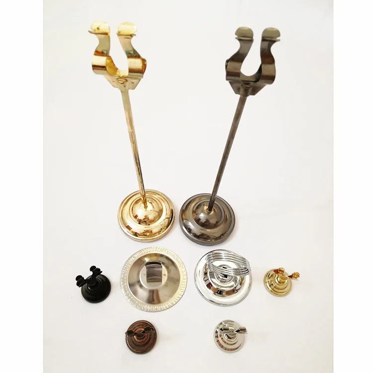 Metal Menu Clip With Heavy Cast Base - Buy Menu Clip,Metal Menu Clip ...