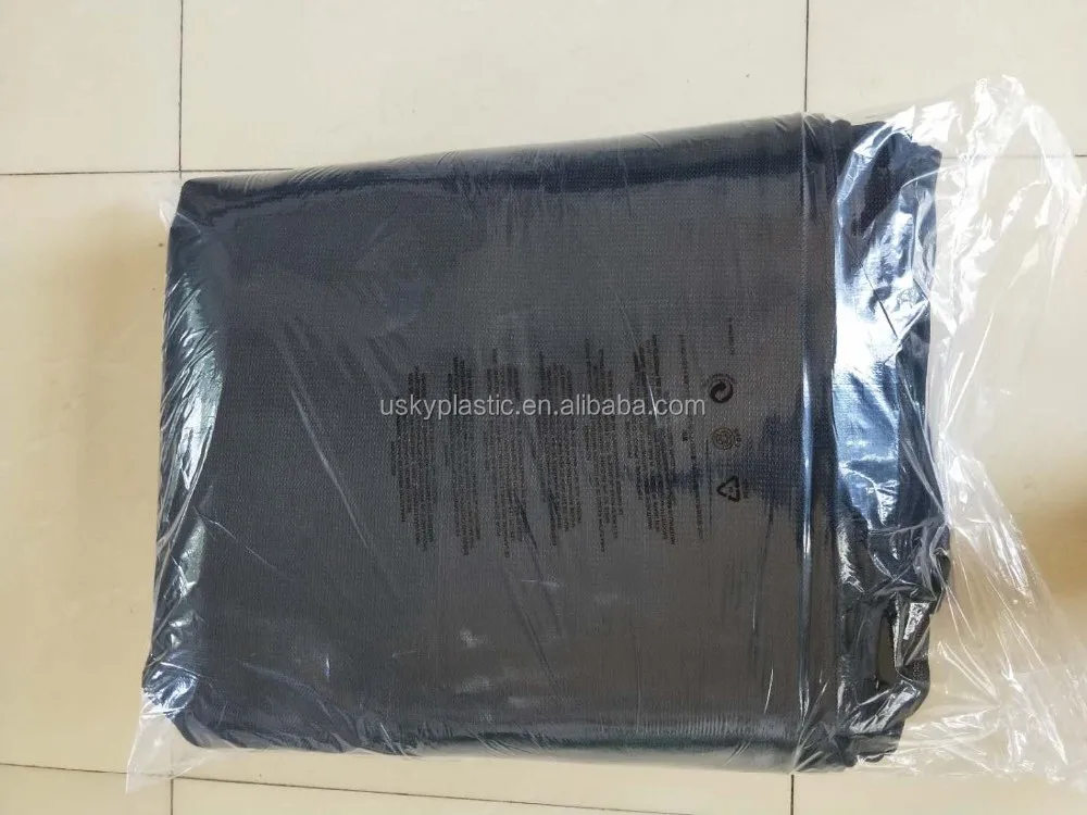 HDPE Paintball Netting - Durable Black Plastic Fence Net