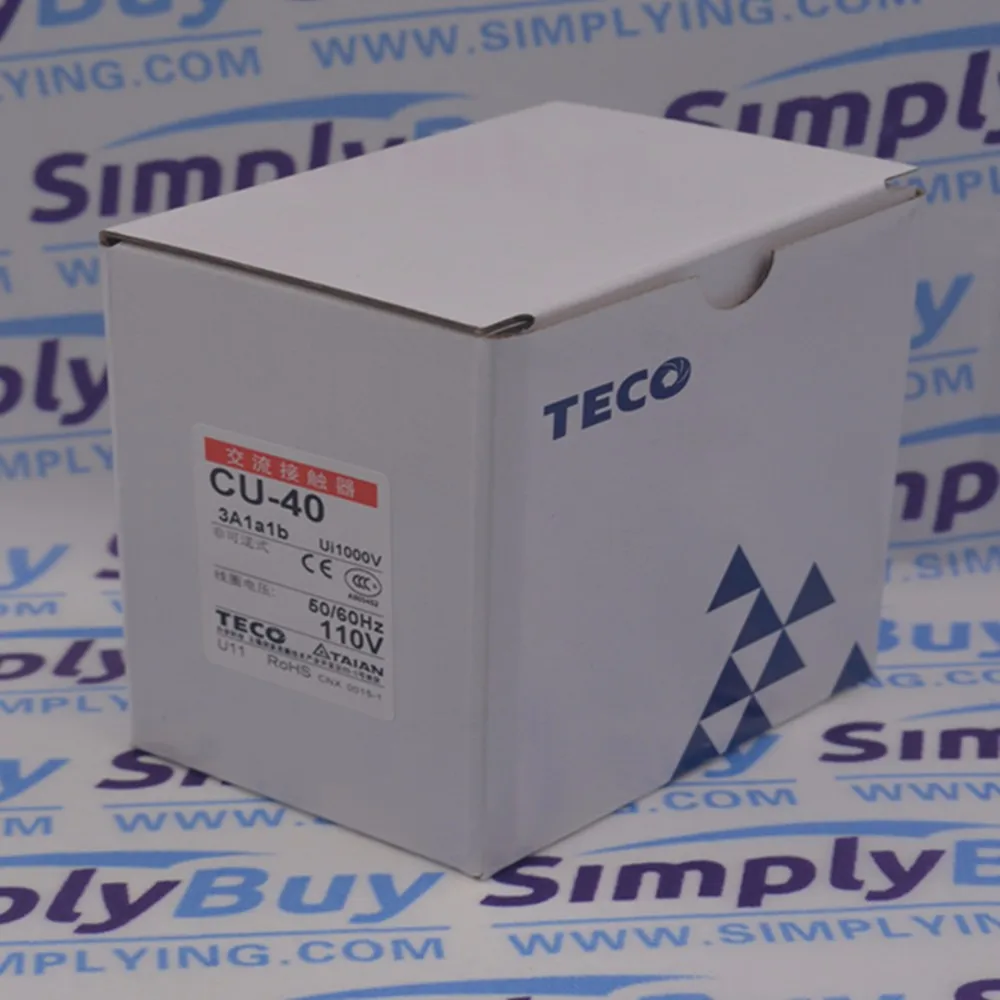 Teco U Series Iec Stand Ac Contactor 3p 40a 220v Cu-40 220v - Buy ...