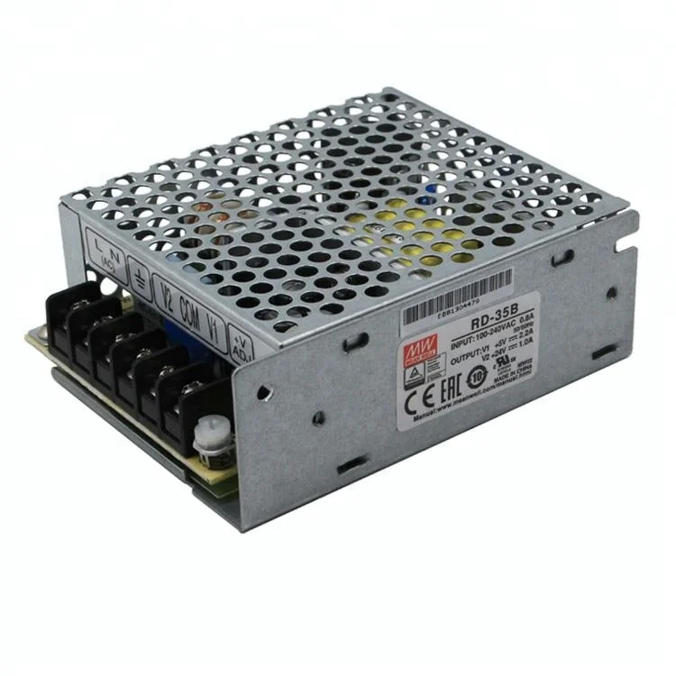 Meanwell Dual Output Smps Rd-35b 35w 5v 24v Dual Voltage Power Supply ...
