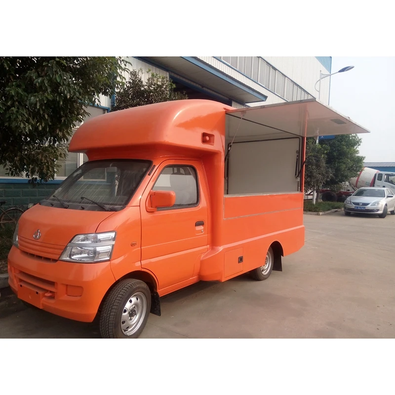 Outdoor chinese mini mobile new truck food street, chinese mini food ...