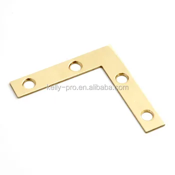 Brass Flat Corner Brace Angle Plate L Shape Brass Flat Corner Brace - Buy Brass Flat Corner ...