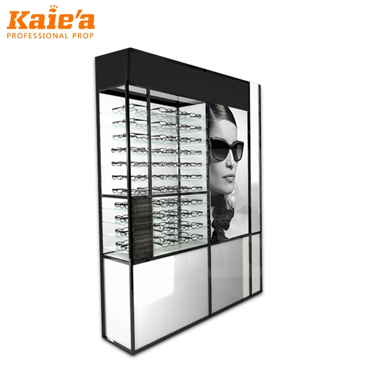 Customized Wooden Retail Optical Store Display Furniture Optical Shop ...