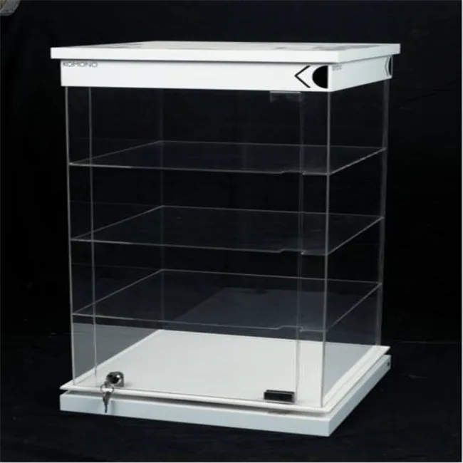 Customized Clear Acrylic Display Cabinet With Lock - Buy Transparent ...