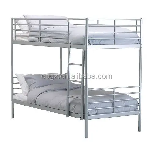 Cheap Boarding School Beds - Double Bunk Bed with Ladders