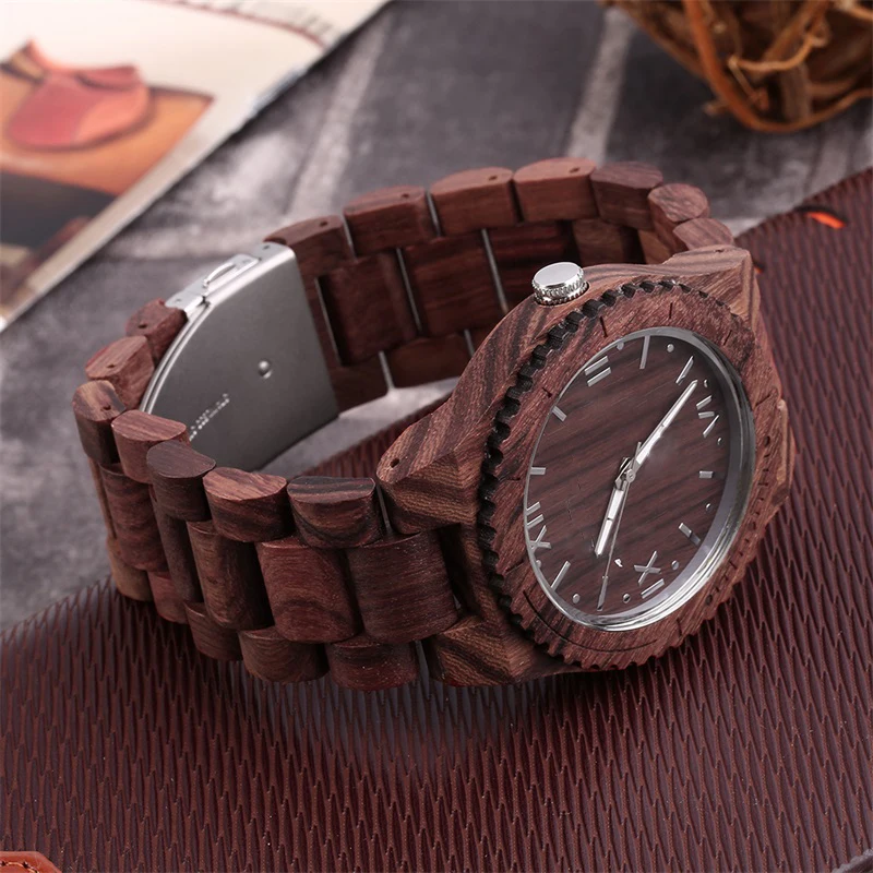 Customize Quemex Watches - Luxury Wooden Quartz Timepieces